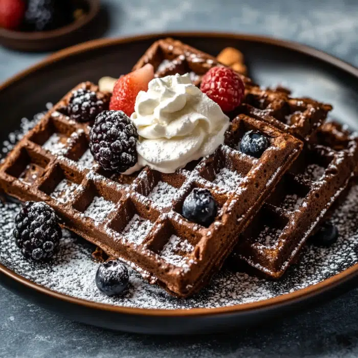 Rezept Schoko Waffeln