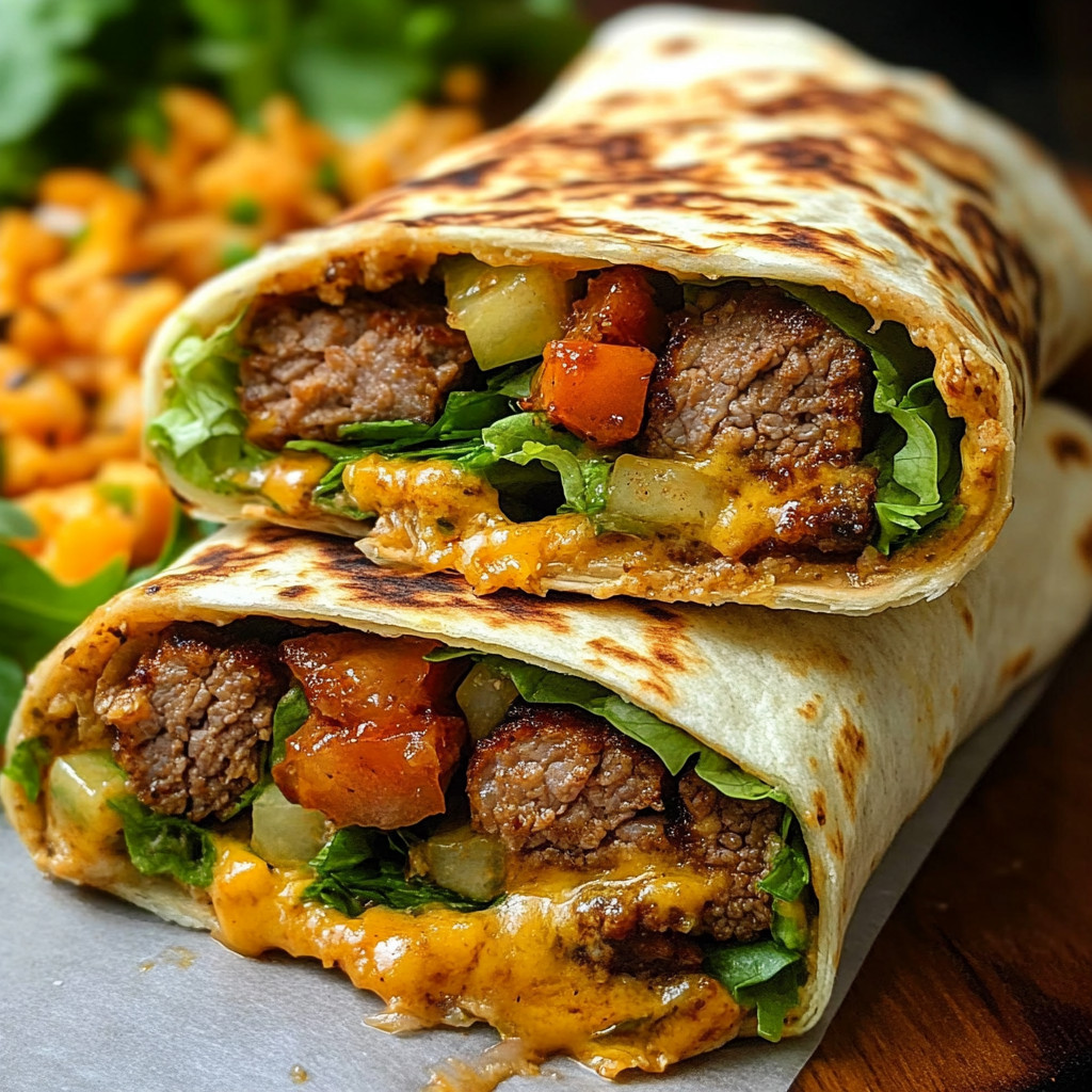Nacho Cheese Beef Wraps: A Quick and Tasty Delight!